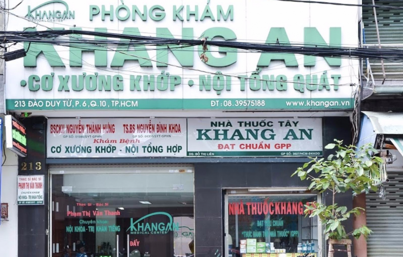 Phòng khám Khang An | Phòng khám tốt - Vì sức khoẻ cộng đồng Việt